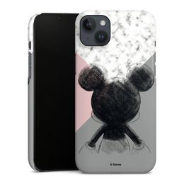 DeinDesign iPhone 14 Plus Handy Premium Case Smartphone Handyh&uuml;lle Schutzh&uuml;lle gl&auml;nzend Marble Disney Mickey Mouse Premium Case