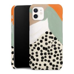 DeinDesign iPhone 12 mini Handy Premium Case Smartphone Handyh&uuml;lle Schutzh&uuml;lle matt Abstract Boho Kunst Premium Case