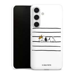 DeinDesign Galaxy S24 Handy Premium Case Smartphone Handyh&uuml;lle Schutzh&uuml;lle matt Snoopy Dog Peanuts Premium Case