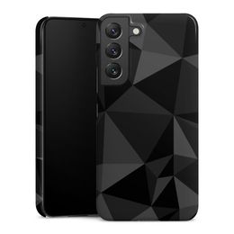 DeinDesign Galaxy S22 Handy Premium Case Smartphone Handyh&uuml;lle Schutzh&uuml;lle gl&auml;nzend Abstract Muster Geometric Premium Case
