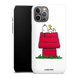 DeinDesign iPhone 12 Pro Max Handy Premium Case Smartphone Handyh&uuml;lle Schutzh&uuml;lle matt Snoopy Peanuts Official Licensed Product Premium Case