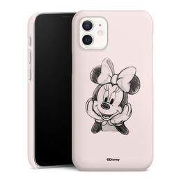 DeinDesign iPhone 12 mini Handy Premium Case Smartphone Handyh&uuml;lle Schutzh&uuml;lle gl&auml;nzend Disney Minnie Mouse Official Licensed Product Premium Case