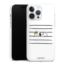 DeinDesign iPhone 14 Pro Max Handy Premium Case Smartphone Handyh&uuml;lle Schutzh&uuml;lle matt Snoopy Dog Peanuts Premium Case