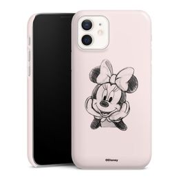 DeinDesign iPhone 12 Handy Premium Case Smartphone Handyh&uuml;lle Schutzh&uuml;lle gl&auml;nzend Disney Minnie Mouse Official Licensed Product Premium Case