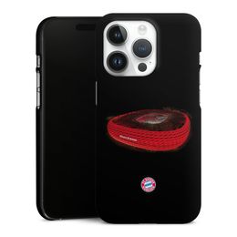 DeinDesign iPhone 14 Pro Handy Premium Case Smartphone Handyh&uuml;lle Schutzh&uuml;lle matt Fc Bayern M&uuml;nchen Fcb Official Licensed Product Stadium Premium Case