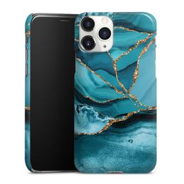 DeinDesign iPhone 11 Pro Handy Premium Case Smartphone Handyh&uuml;lle Schutzh&uuml;lle gl&auml;nzend Glitzer Marble Gemstone Premium Case