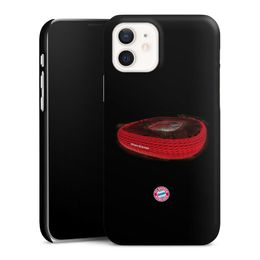 DeinDesign iPhone 12 Handy Premium Case Smartphone Handyh&uuml;lle Schutzh&uuml;lle matt Fcb Fc Bayern M&uuml;nchen Official Licensed Product Stadium Premium Case