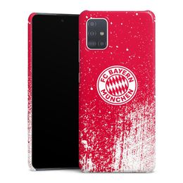 DeinDesign Galaxy A51 Handy Premium Case Smartphone Handyh&uuml;lle Schutzh&uuml;lle gl&auml;nzend Fcb Fc Bayern M&uuml;nchen Official Licensed Product Premium Case