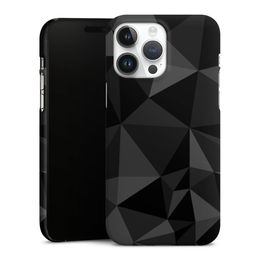 DeinDesign iPhone 14 Pro Max Handy Premium Case Smartphone Handyh&uuml;lle Schutzh&uuml;lle matt Abstract Muster Geometric Premium Case