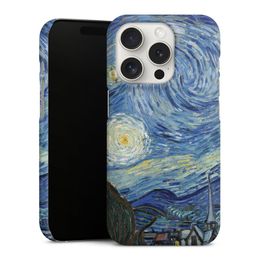 DeinDesign iPhone 15 Pro Handy Premium Case Smartphone Handyh&uuml;lle Schutzh&uuml;lle matt The Starry Night Kunst Premium Case