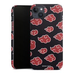DeinDesign iPhone 14 Plus Handy Premium Case Smartphone Handyh&uuml;lle Schutzh&uuml;lle gl&auml;nzend Akatsuki Official Licensed Product Naruto Shippuden Premium Case