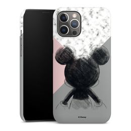 DeinDesign iPhone 12 Pro Max Handy Premium Case Smartphone Handyh&uuml;lle Schutzh&uuml;lle matt Marble Disney Mickey Mouse Premium Case