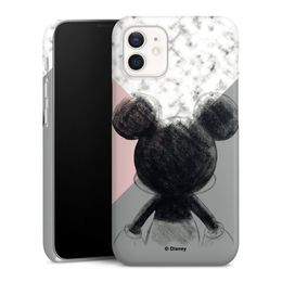 DeinDesign iPhone 12 mini Handy Premium Case Smartphone Handyh&uuml;lle Schutzh&uuml;lle gl&auml;nzend Marble Disney Mickey Mouse Premium Case
