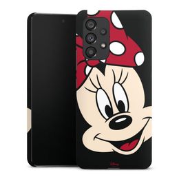 DeinDesign Galaxy A53 5G Handy Premium Case Smartphone Handyh&uuml;lle Schutzh&uuml;lle matt Minnie Mouse Official Licensed Product Disney Premium Case
