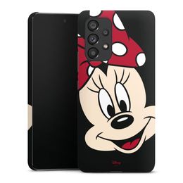 DeinDesign Galaxy A53 5G Handy Premium Case Smartphone Handyh&uuml;lle Schutzh&uuml;lle gl&auml;nzend Minnie Mouse Official Licensed Product Disney Premium Case