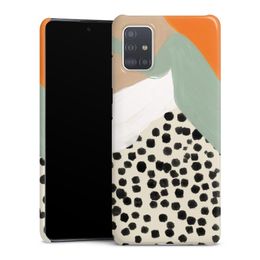 DeinDesign Galaxy A51 Handy Premium Case Smartphone Handyh&uuml;lle Schutzh&uuml;lle gl&auml;nzend Abstract Boho Kunst Premium Case