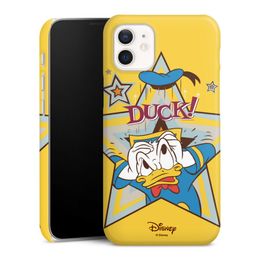 DeinDesign iPhone 12 mini Handy Premium Case Smartphone Handyh&uuml;lle Schutzh&uuml;lle gl&auml;nzend Donald Duck Disney Official Licensed Product Premium Case