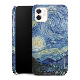 DeinDesign iPhone 12 mini Handy Premium Case Smartphone Handyh&uuml;lle Schutzh&uuml;lle matt The Starry Night Kunst Premium Case