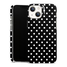 DeinDesign iPhone 13 Mini Handy Premium Case Smartphone Handyh&uuml;lle Schutzh&uuml;lle gl&auml;nzend Retro Points Polka Dots Premium Case
