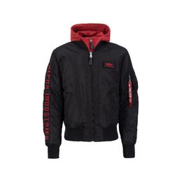 Alpha Industries Jacke 'Ma-1' Herren Gr&ouml;&szlig;e XXS rot / schwarz Sommerjacke