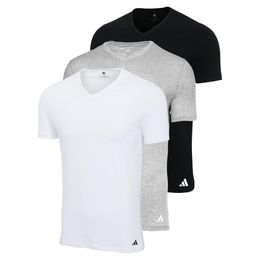 adidas Sportswear T-Shirt 'Active Core' Herren Gr&ouml;&szlig;e S graumeliert / schwarz / wei&szlig;