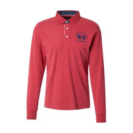 La Martina Shirt Herren Gr&ouml;&szlig;e S navy / hellrot