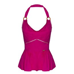 Influencer Top Damen Gr&ouml;&szlig;e L fuchsia