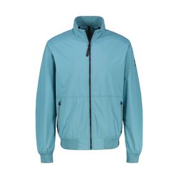 Blouson Lerros "Lerros Herren Blouson, wind- und wasserabweisend in Übergrößen", Herren, Gr. 3XL, blau (aqua), 100% Polyester, Jacken, Wasser- und windabweisend, atmungsaktiv