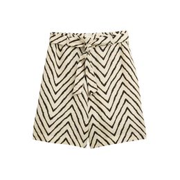 Tom Tailor Shorts Damen Gr&ouml;&szlig;e 40 creme / braun / schwarz