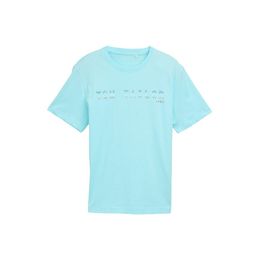 Tom Tailor T-Shirt Herren Größe M navy / hellblau / rot / weiß