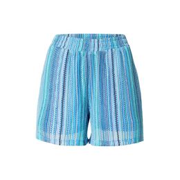 V&eacute;ro Moda VERO MODA Shorts 'VMDEMI' Damen Gr&ouml;&szlig;e 38 marine / azur / hellblau / wei&szlig;