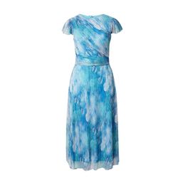 Swing Kleid Damen Größe 44 blau / hellblau Winterkleid
