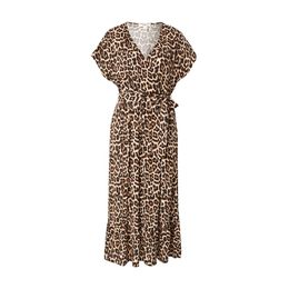 Only Kleid 'ONLZILLA ADELE' Damen Gr&ouml;&szlig;e 40 beige / braun / schwarz Winterkleid