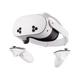 META Quest 3S 256 GB, VR-Brille wei&szlig;/schwarz, All-in-One-Gamingsystem