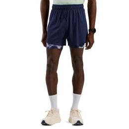 Odlo Zeroweight Print 5 Inch 2-in-1 Shorts Herren