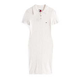 Tommy Jeans Kleid Damen Größe 34 dunkelblau / rot / weiß Winterkleid