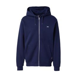 Iriedaily Zip-Up Hoodie male Blue size XS