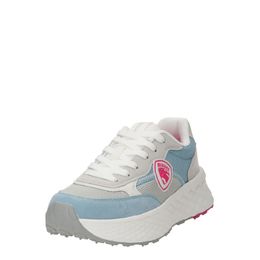 Blauer.USA Sneaker Damen Größe 36 hellblau / hellgrau / pink