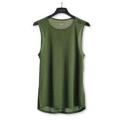 Fusion Run Singlet Bekleidung Herren gr&uuml;n S