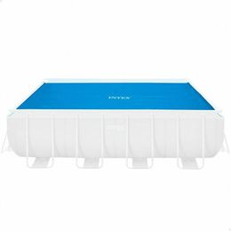Poolabdeckung Intex 488 x 244 cm Solar rechteckig