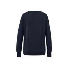Tchibo - Merino-Feinstrickpullover - Damen - Gr. L - dunkelblau