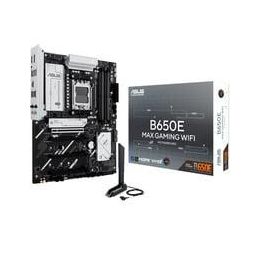 ASUS B650E MAX GAMING WIFI, Mainboard schwarz/wei&szlig;