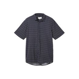 Tom Tailor Denim Hemd Herren Größe XS navy / weiß