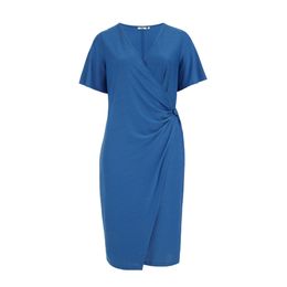 WE Fashion Kleid Damen Gr&ouml;&szlig;e 48 royalblau Winterkleid