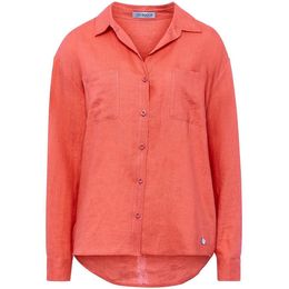 Uta Raasch - Bluse, rot, Gr. 44 / L - Leinen
