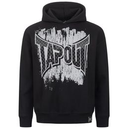 Tapout Hoodie 'CF Hood' Herren Gr&ouml;&szlig;e L hellgrau / schwarz