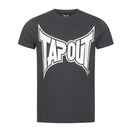 Tapout T-Shirt Herren Gr&ouml;&szlig;e M anthrazit / wei&szlig;