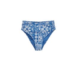 WE Fashion Bikinihose Damen Gr&ouml;&szlig;e XL royalblau / wei&szlig;