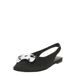 Aldo Ballerina 'ARLET' Damen Gr&ouml;&szlig;e 38 schwarz / offwhite Sommerschuhe
