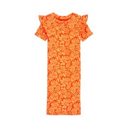 WE Fashion Kleid M&auml;dchen Gr&ouml;&szlig;e 158/164 orange / hummer